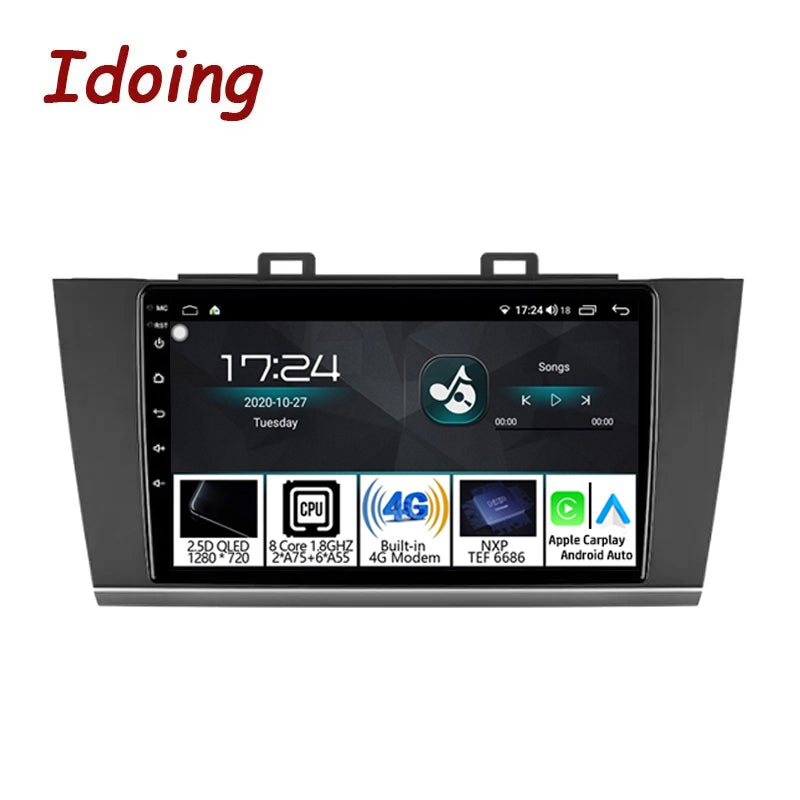 Idoing 9inch Android 12 Radio Head Unit For 2014-2019 Subaru Outback 5