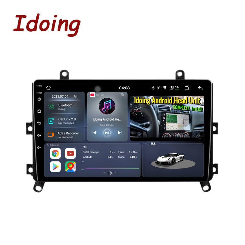 Idoing 9inch Android 13 Radio Head Unit For Toyota Highlander 2019-202