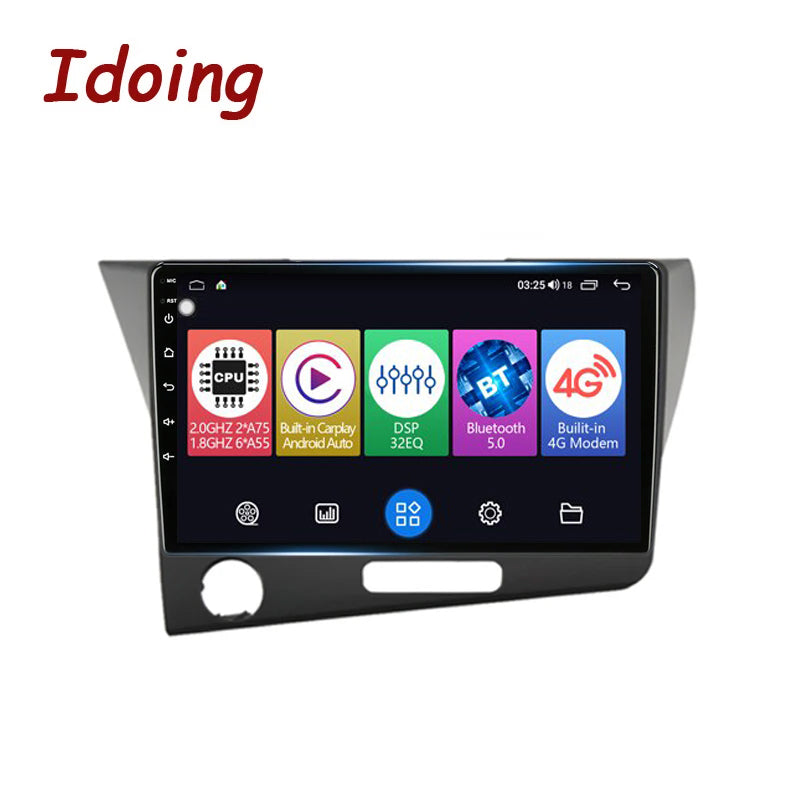 Idoing 9inch Android 12 Radio Head Unit For Honda CRZ LHD RHD 2010-201
