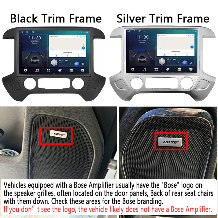 Idoing 13.1inch Android Radio Head Unit For Chevrolet Silverado GMC Si